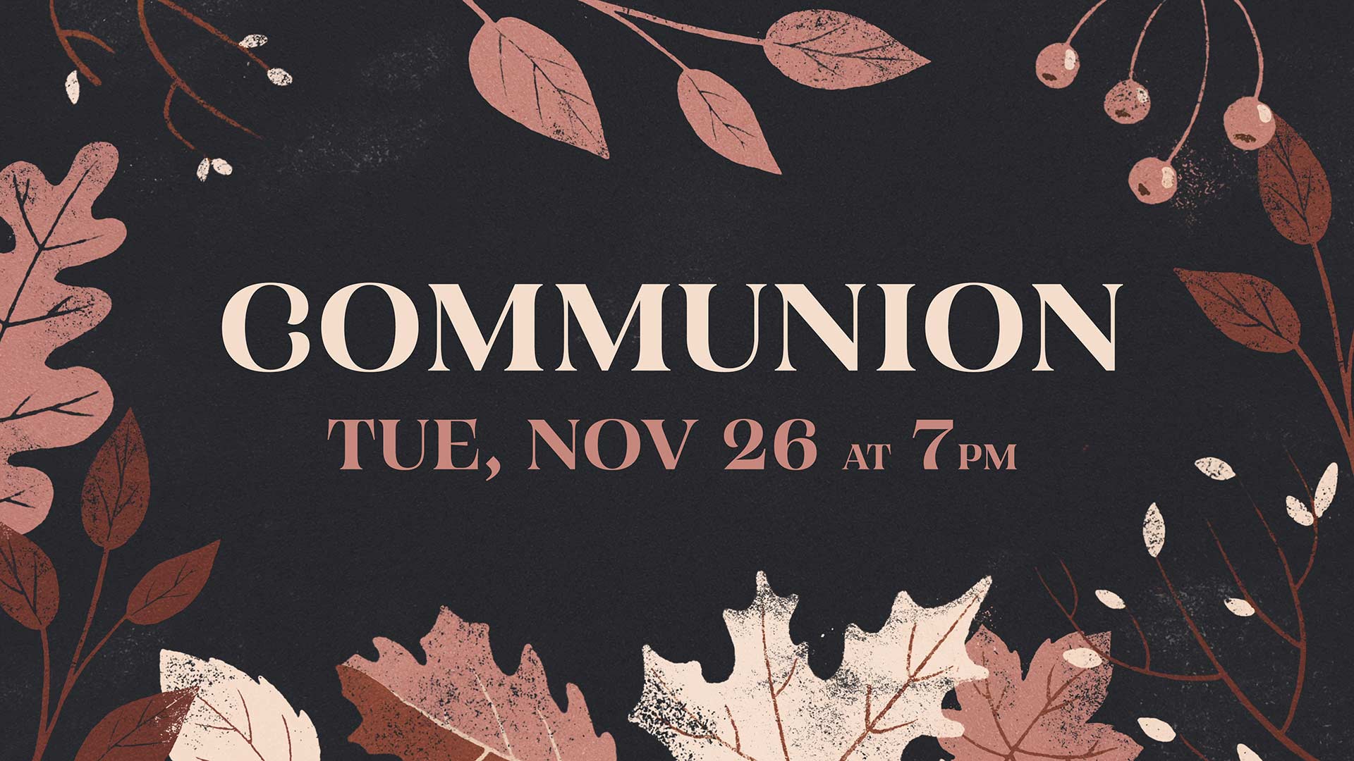 Communion | Point Harbor Church