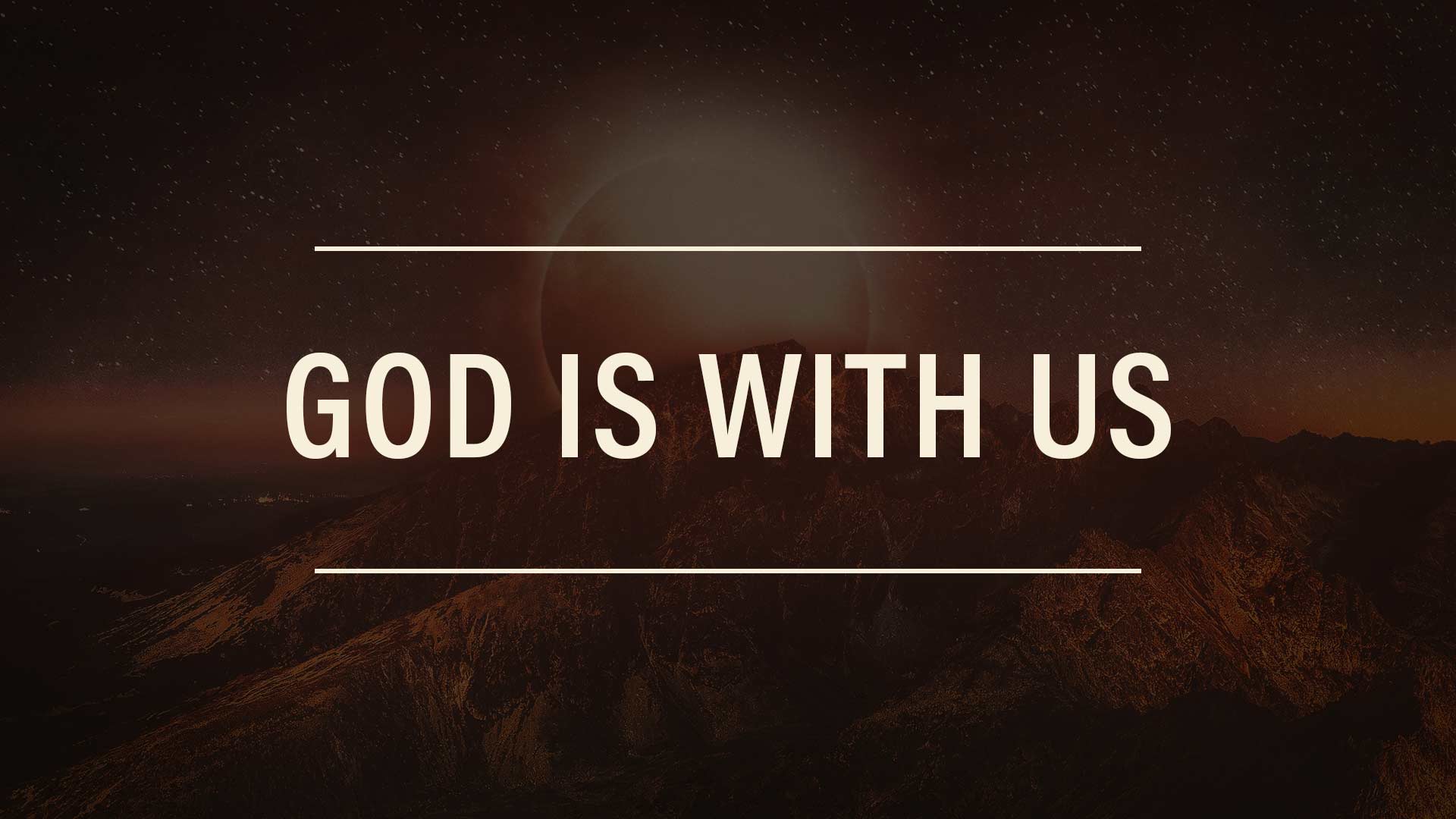 God Is With Us - Point Harbor Church